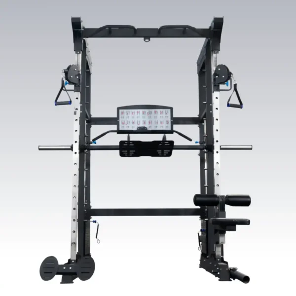 Gimnasio multifuncional titan smith machine black