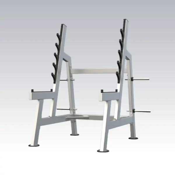 Rack para sentadilla profunda de peso libre
